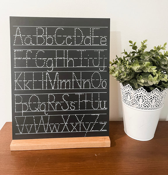 Wood Chalkboard Stand – Chalk Full of Design