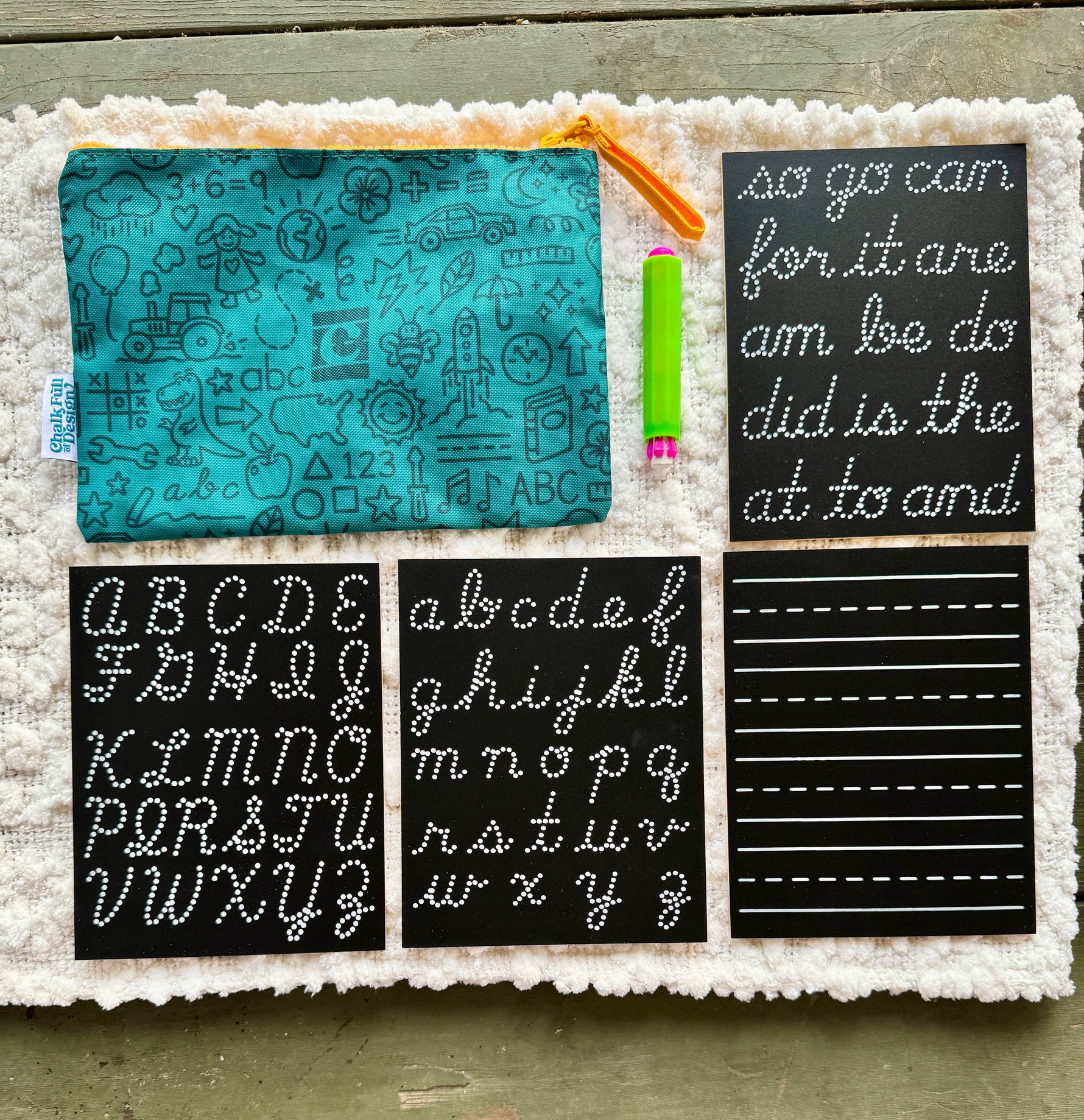 Handwriting Basics Cursive Travel Set – Chalk Full of Design
