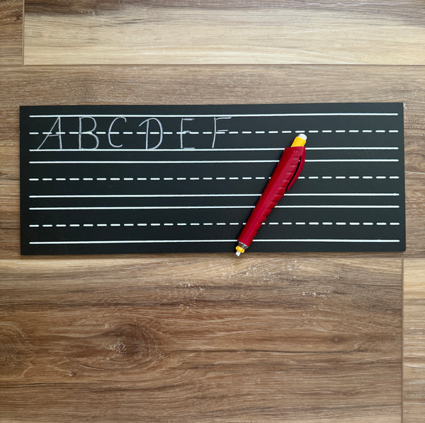 3 Lined 5"x14" Writing Board – Chalk Full of Design