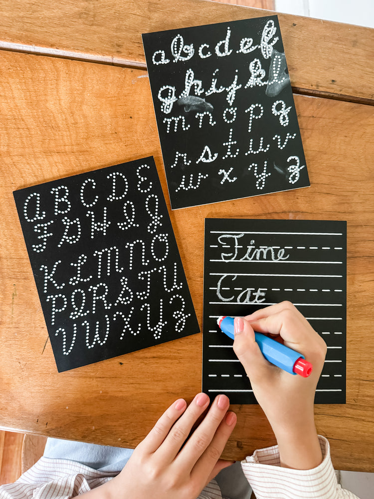 Handwriting Basics Cursive Travel Set – Chalk Full of Design