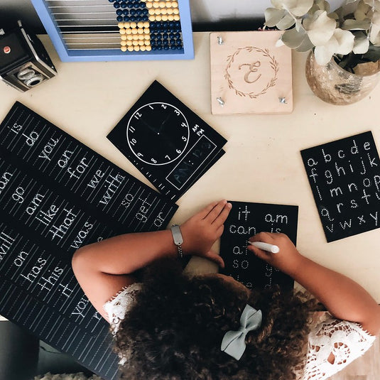 Sight Words Trace-n-Erase Chalkboard® – Chalk Full of Design