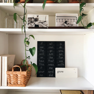 Sight Words Trace-n-Erase Chalkboard® – Chalk Full of Design