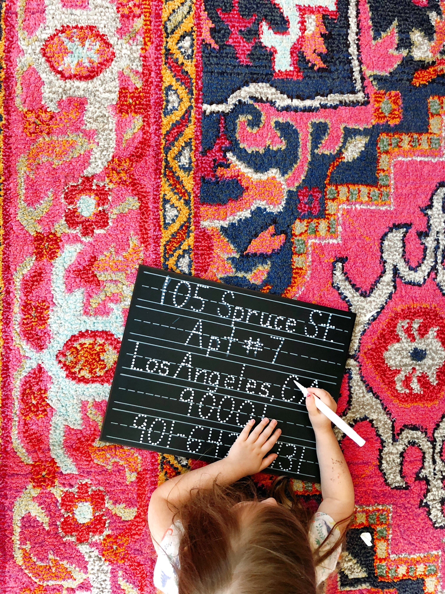 Personalized 5 Line (Extended) Chalkboard (11x14) – Chalk Full of Design