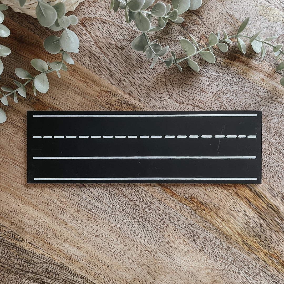 1 Line Trace-n-Erase Chalkboard® (Black) – Chalk Full of Design