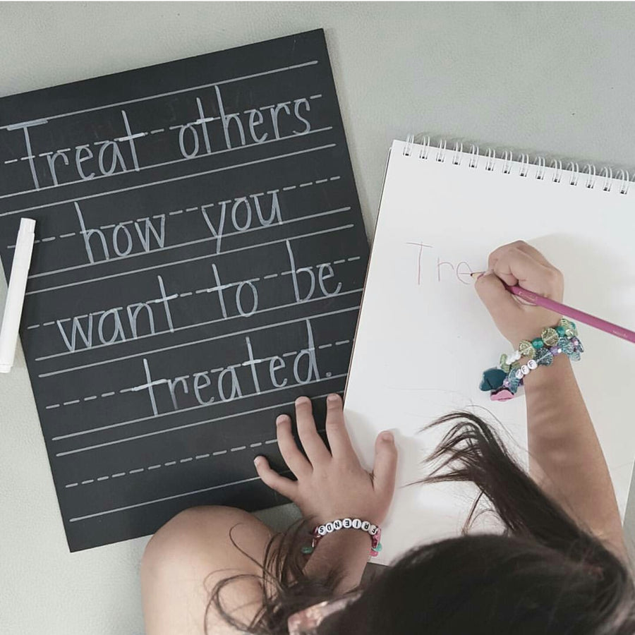 5 Line Trace-n-Erase Chalkboard® (Black) – Chalk Full of Design