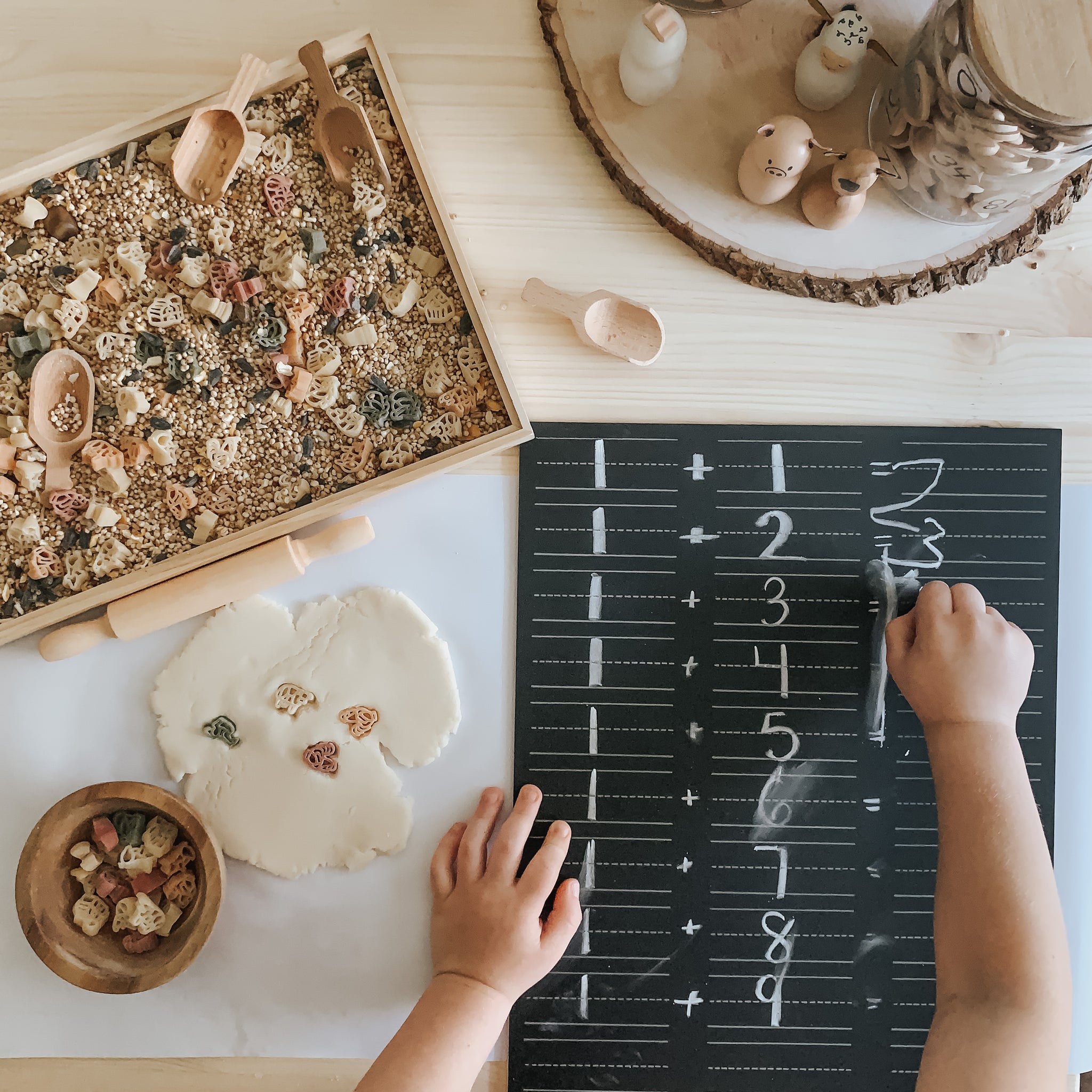 3 Column Lined Practice Trace-n-Erase Chalkboard® – Chalk Full of Design